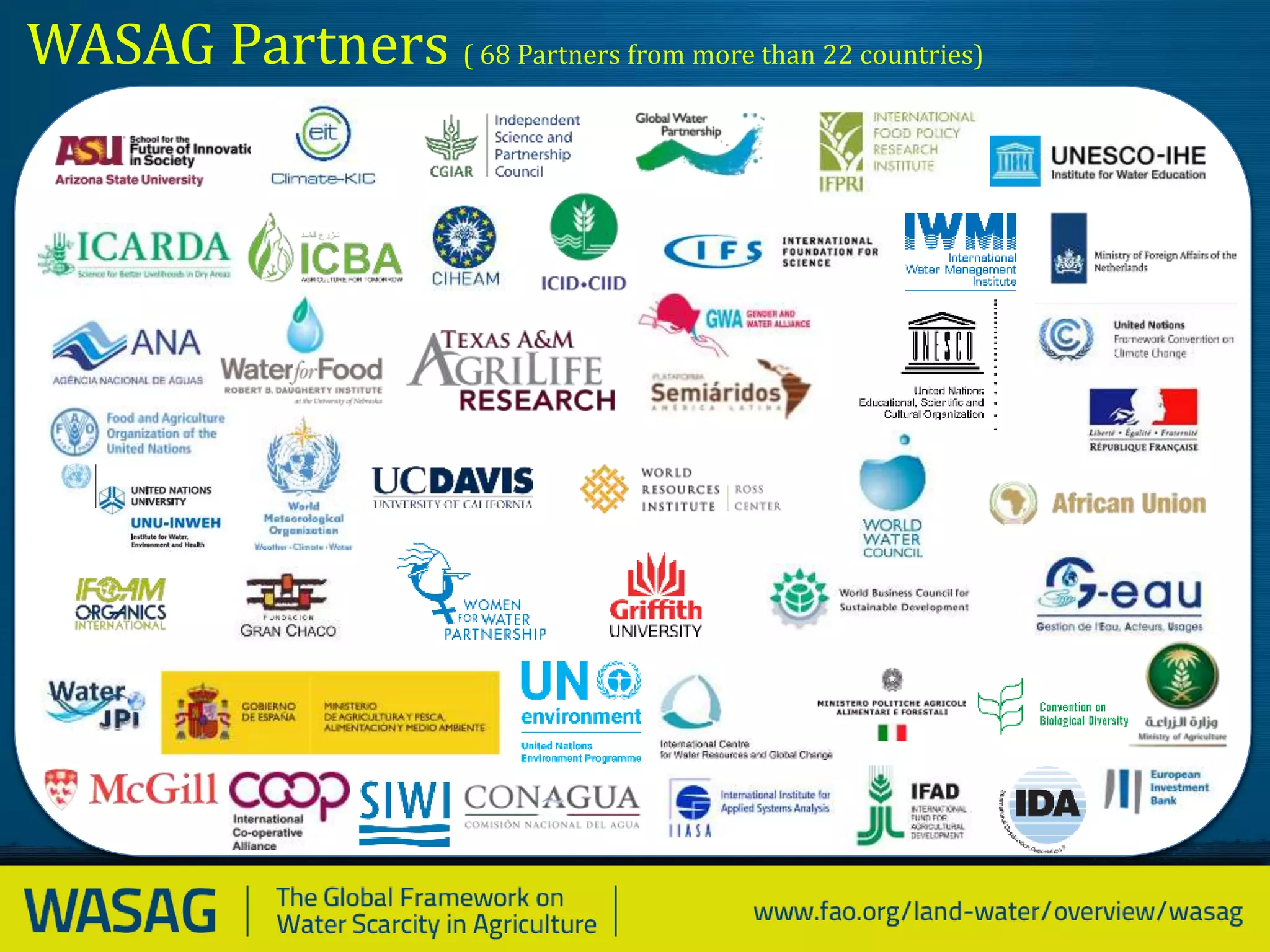 The WASAG Working Group on Water and Nutrition | PPTX