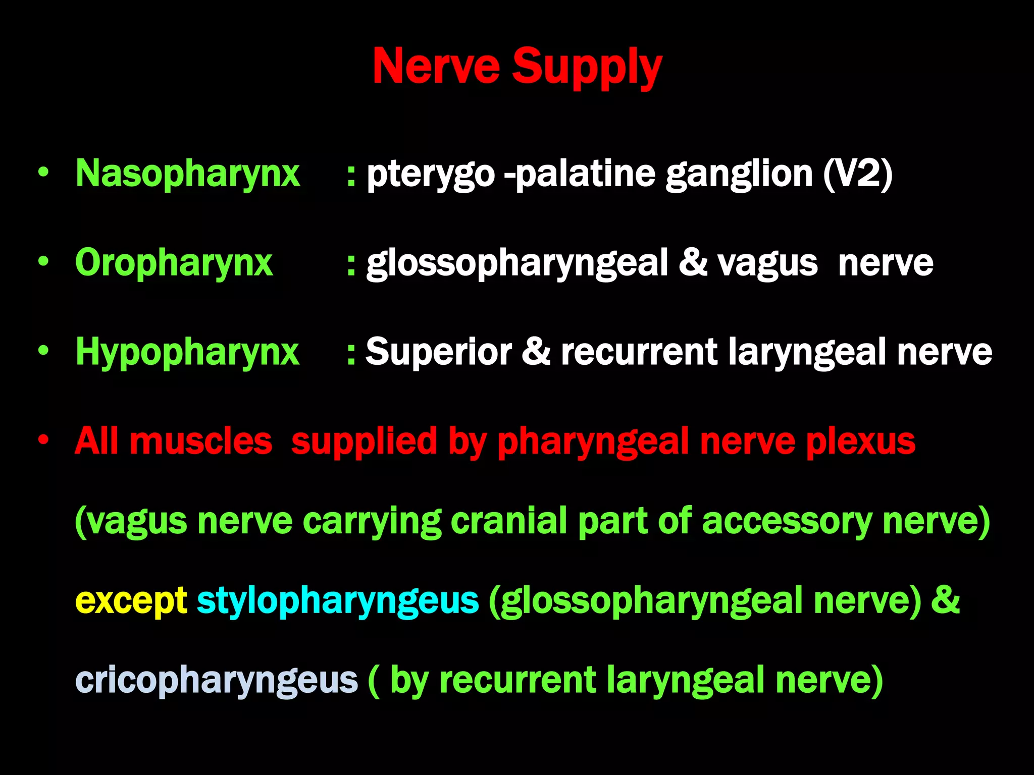 1. anatomy of oral cavity, pharynx and esophagus | PPT