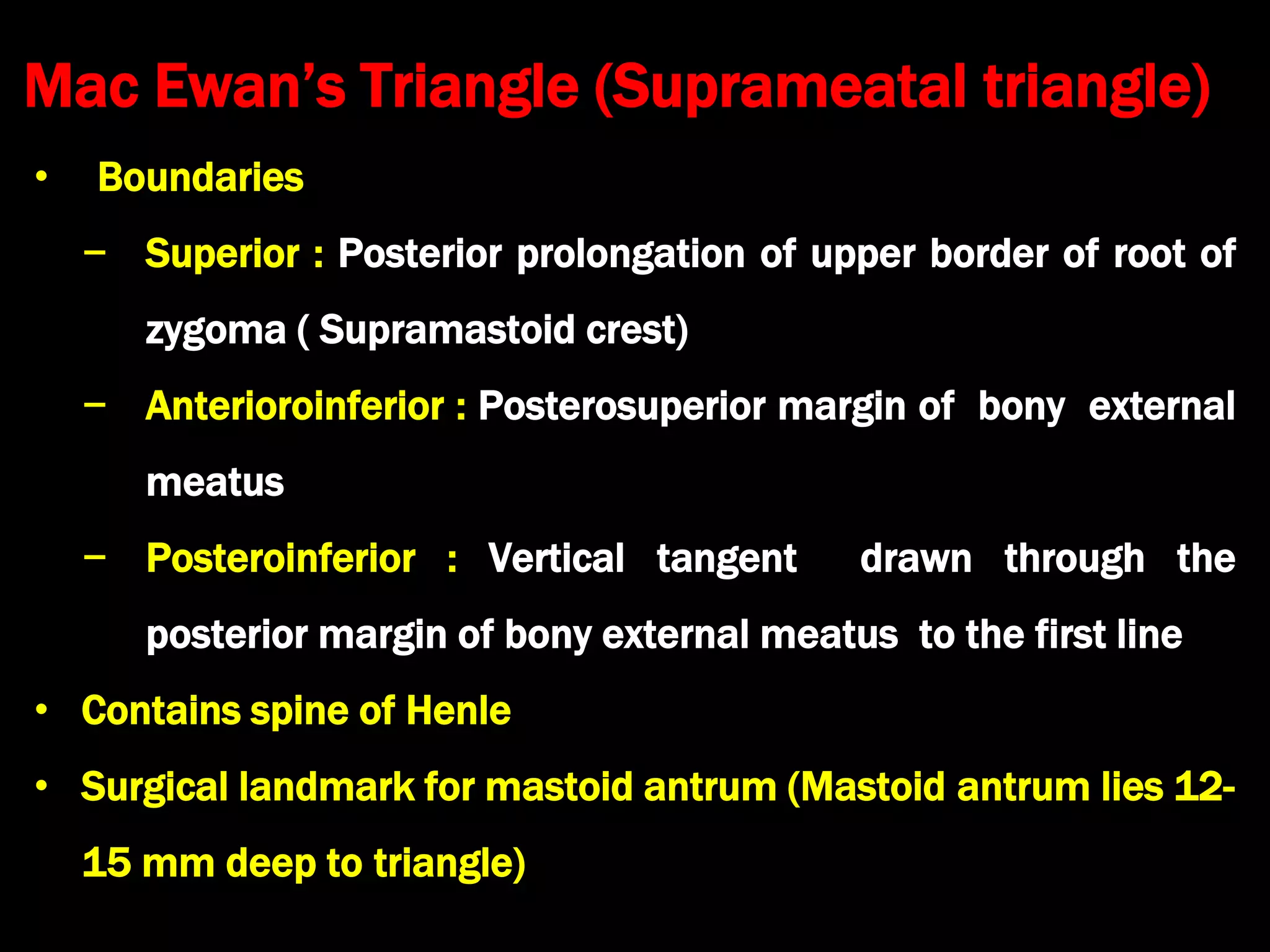 1. anatomy of ear and mastoid | PPT