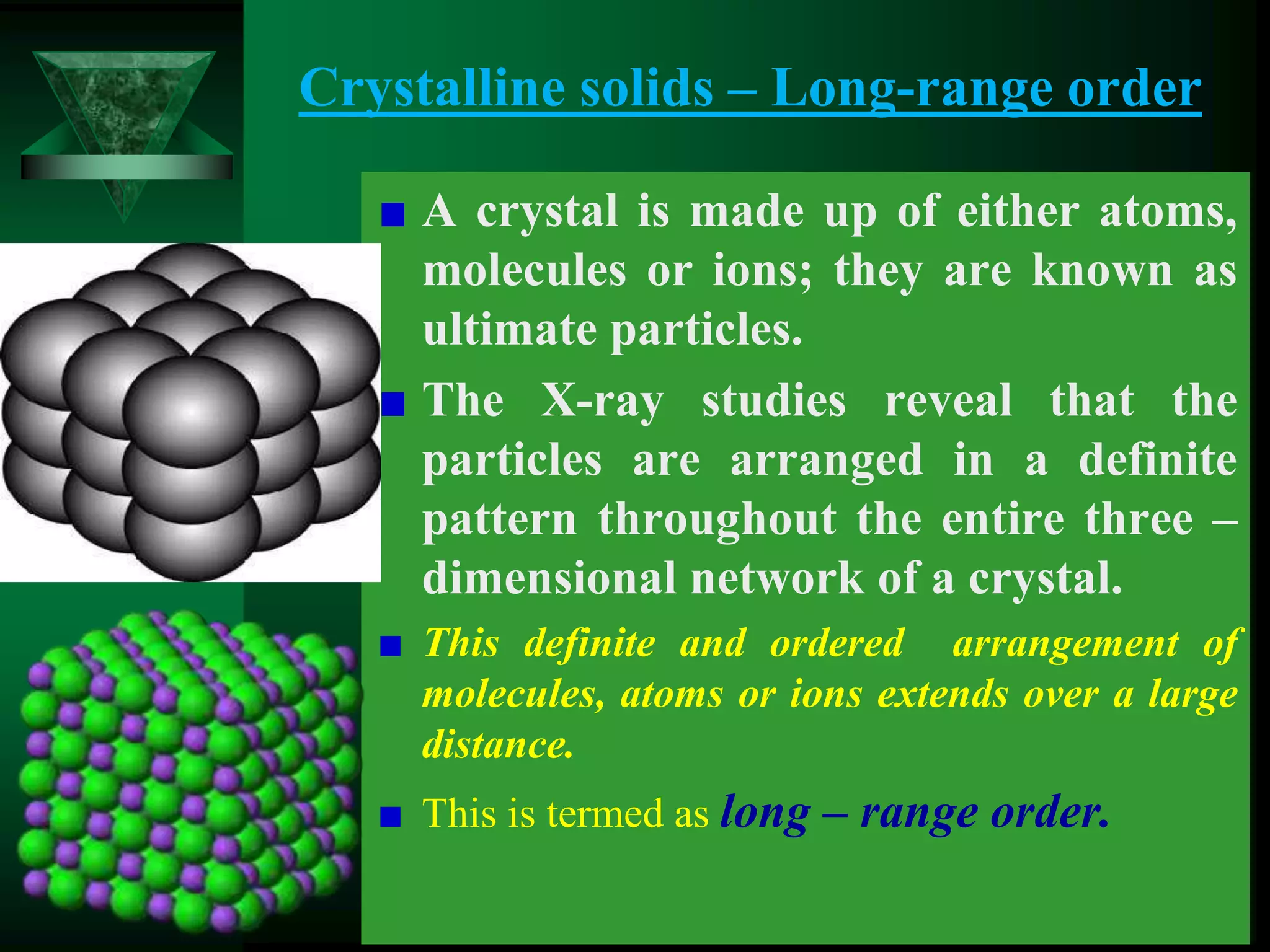 SOLID STATE -XII BY SULEKHA RANI R , PGT CHEMISTRY | PPT