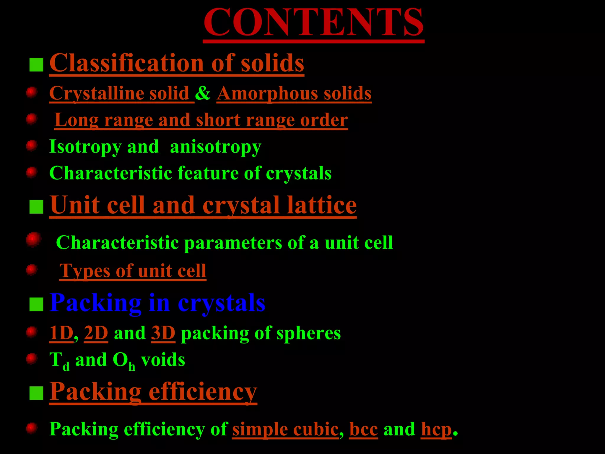 SOLID STATE -XII BY SULEKHA RANI R , PGT CHEMISTRY | PPT