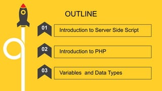 1. introduction to php and variable | PPT