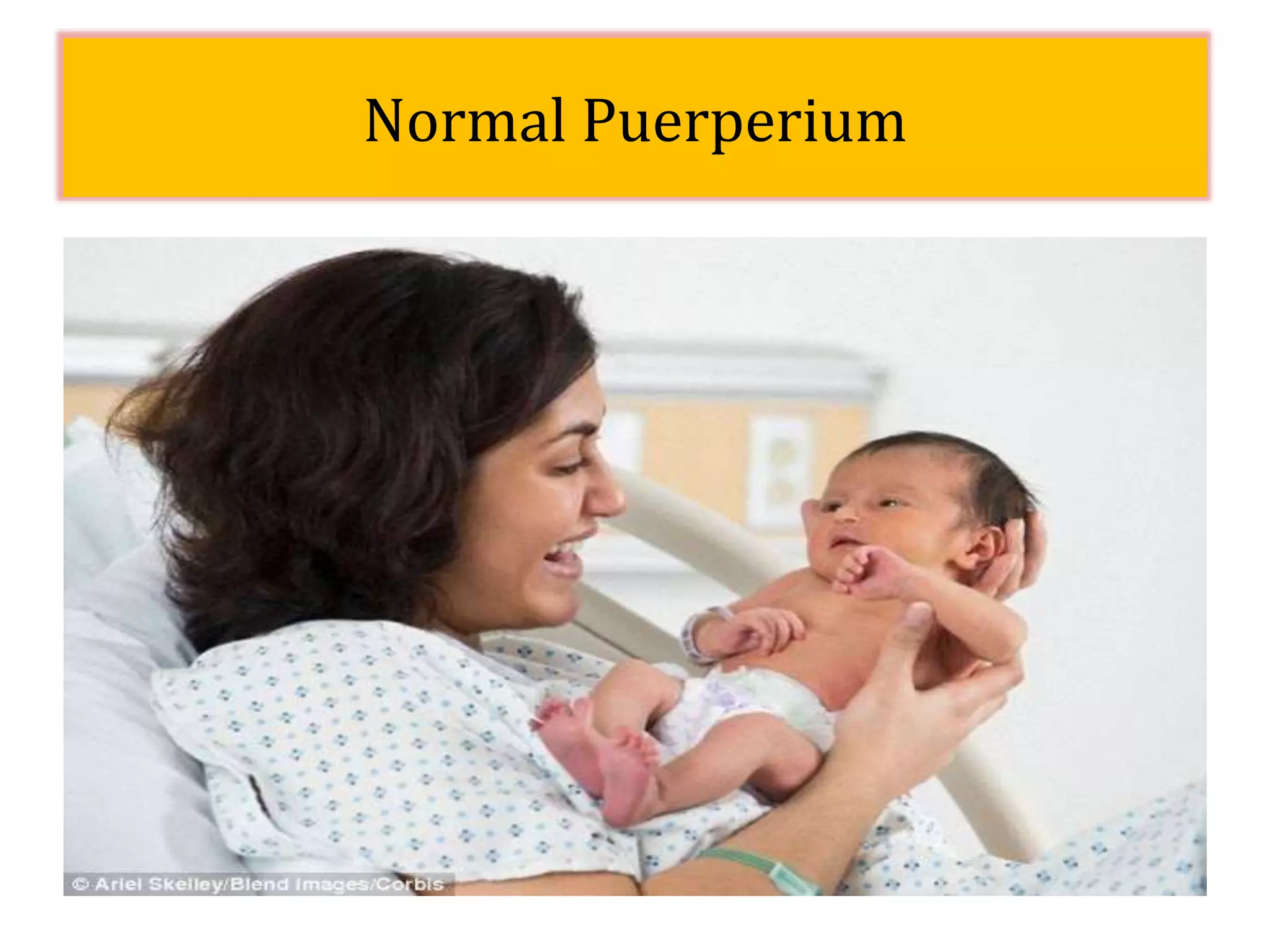 Normal Puerperium | PPTX