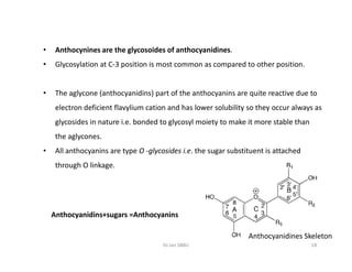 1.1 flavonoids details-anthocyanins and medicinal | PDF