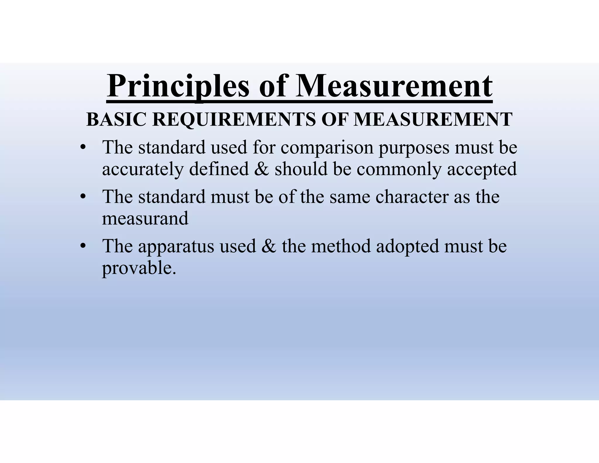 1. principles of measurement | PDF