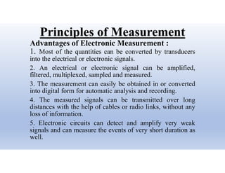 1. principles of measurement | PDF