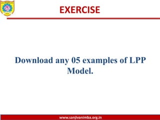 1.2 ds formulation of lpp model | PPT