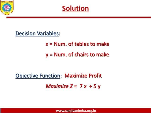 1.2 ds formulation of lpp model | PPT