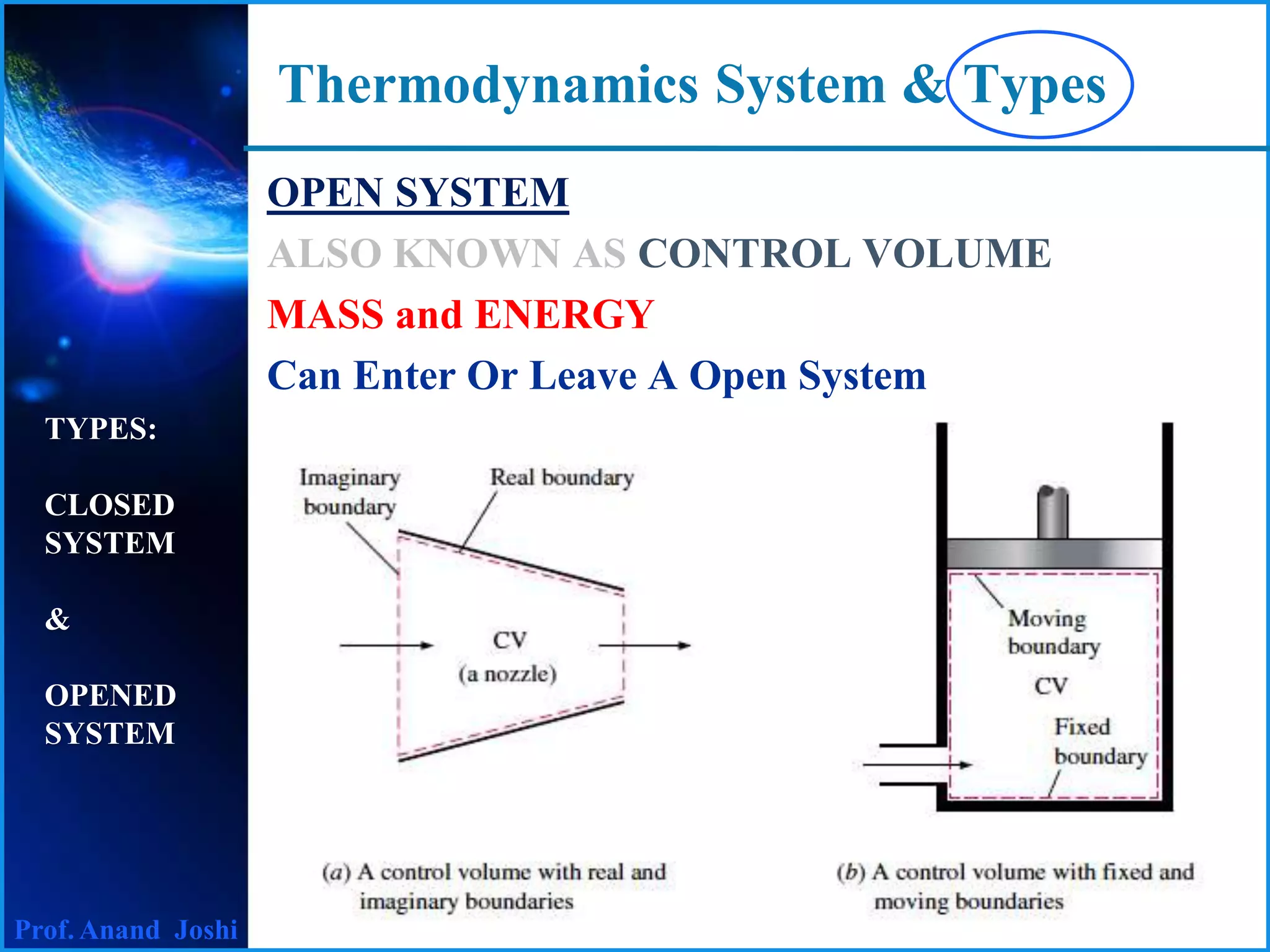THERMODYNAMIC SYSTEM & TYPES | PDF