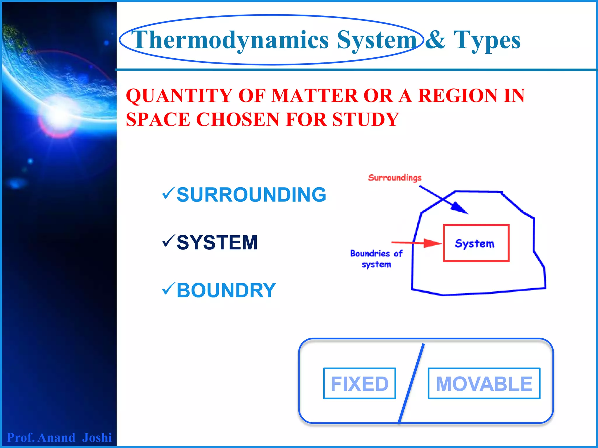 THERMODYNAMIC SYSTEM & TYPES | PDF