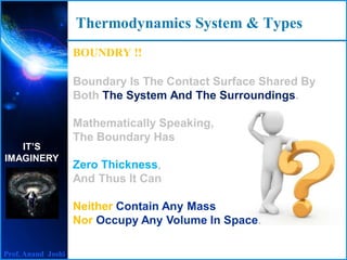 THERMODYNAMIC SYSTEM & TYPES | PDF