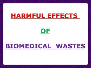 1. biomedical waste | PDF