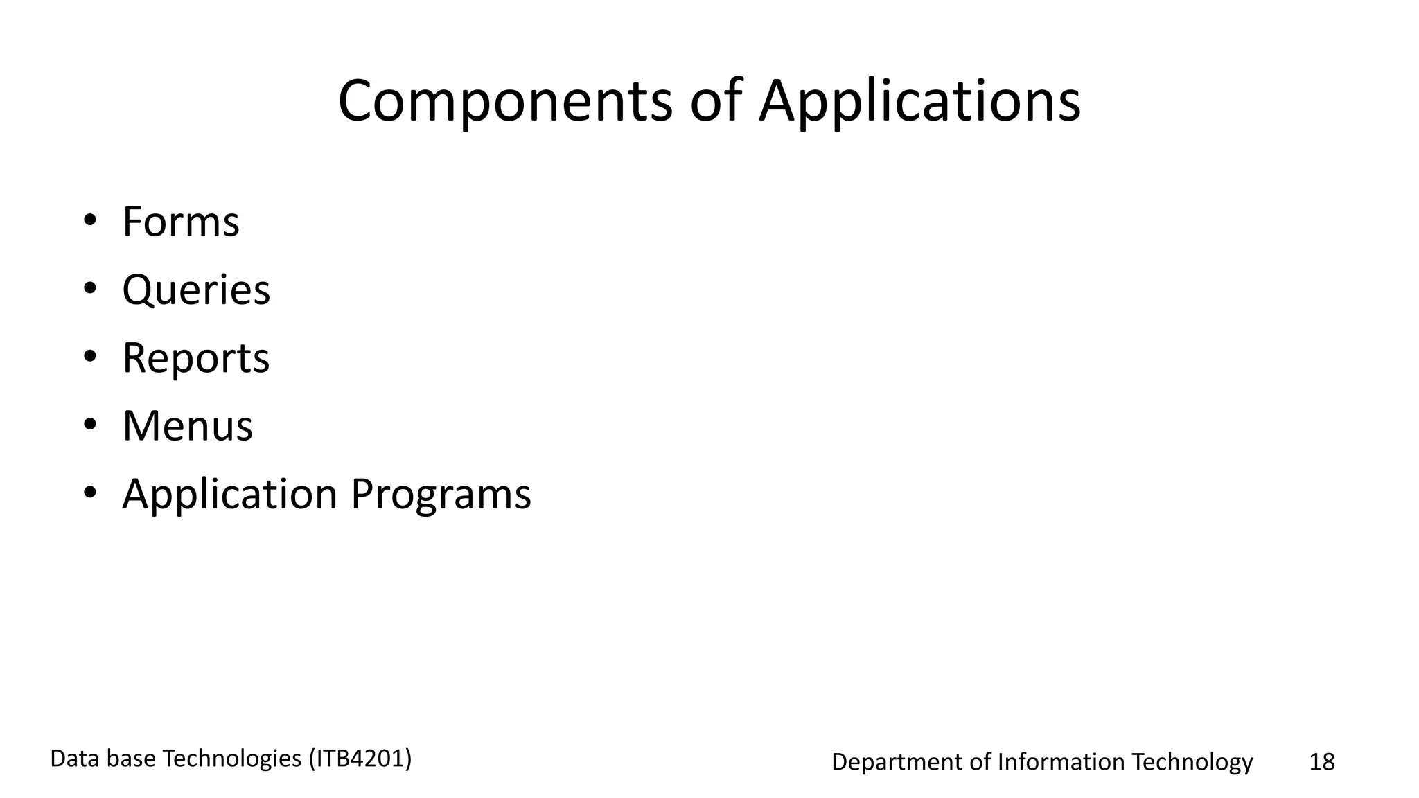 Database system structure | PPTX | Databases | Computer Software and Applications
