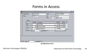 Database system structure | PPTX | Databases | Computer Software and Applications