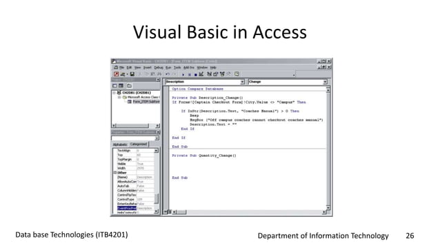 Database system structure | PPTX | Databases | Computer Software and Applications