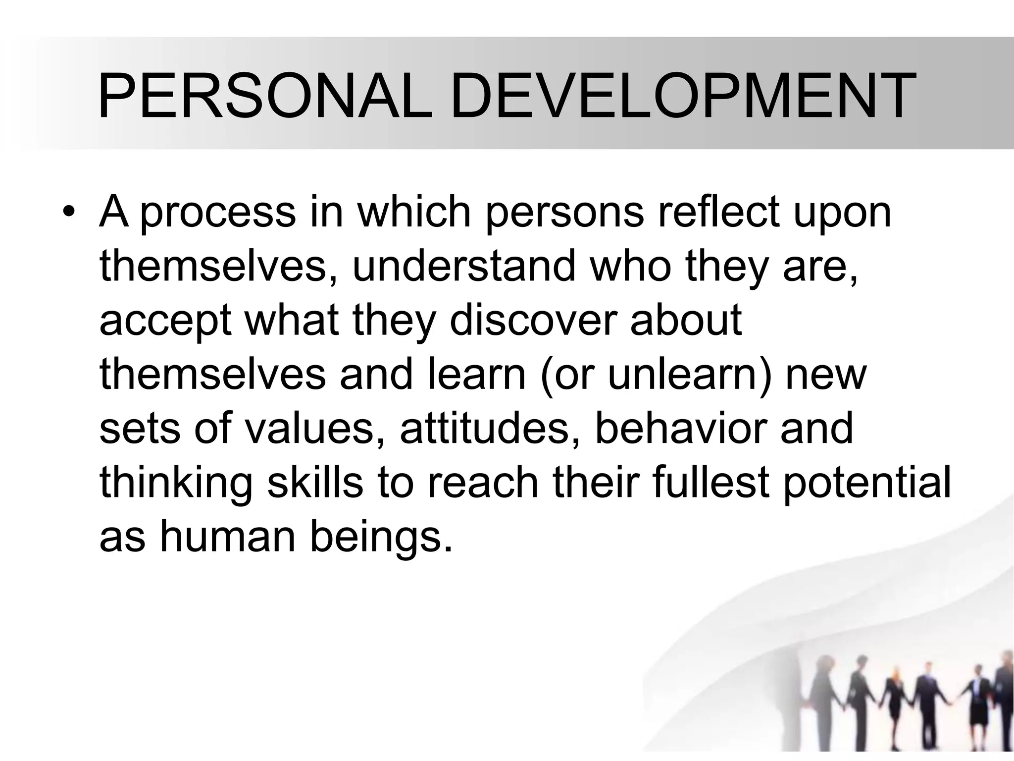1. introduction to personal development | PPT