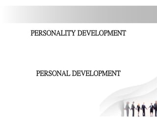 1. introduction to personal development | PPT