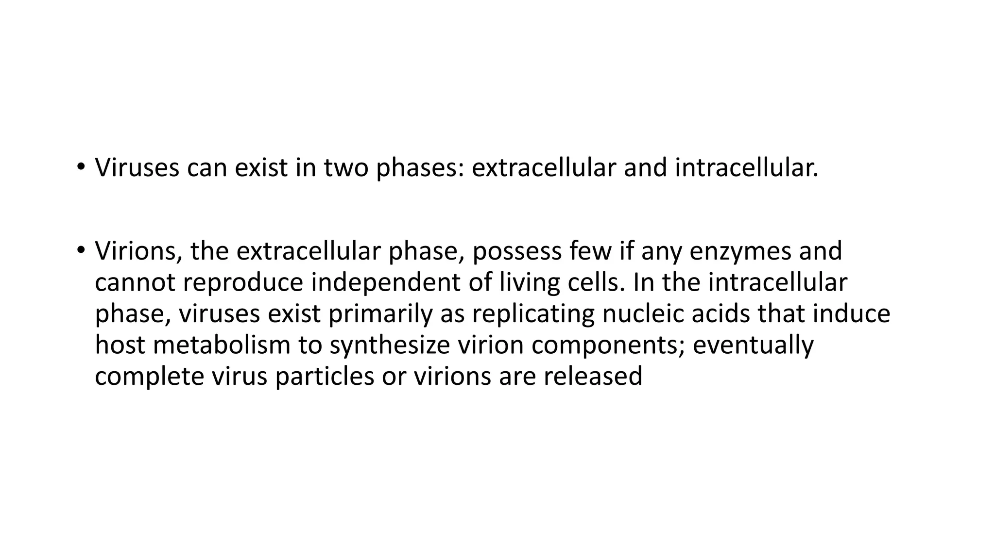 general properties of virus | PPTX