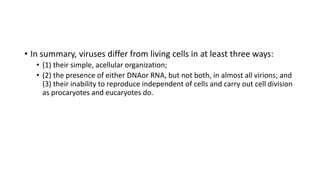 general properties of virus | PPTX