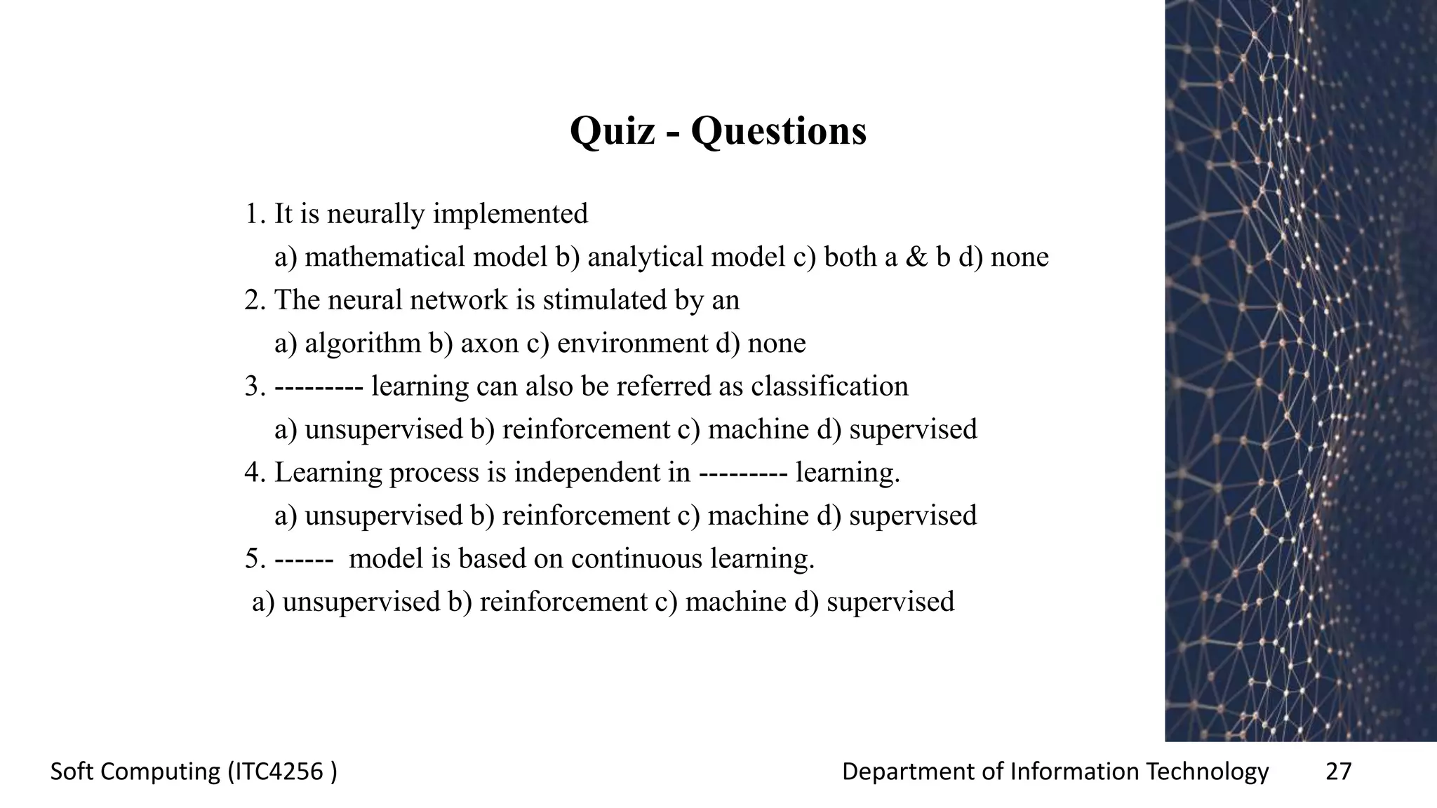 Introduction to artificial neural network | PPTX