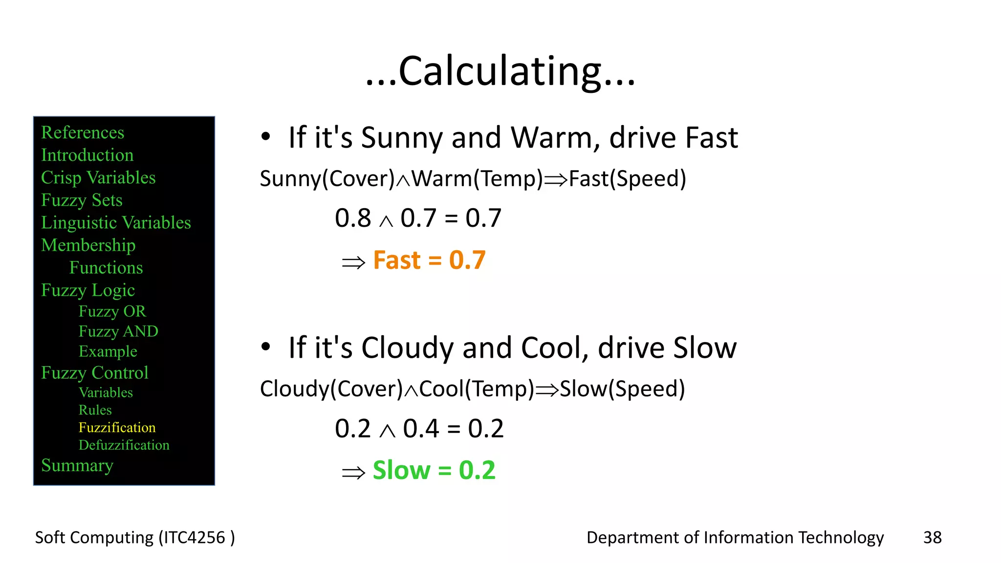 Introduction To Fuzzy Logic Pptx Programming Languages Computing