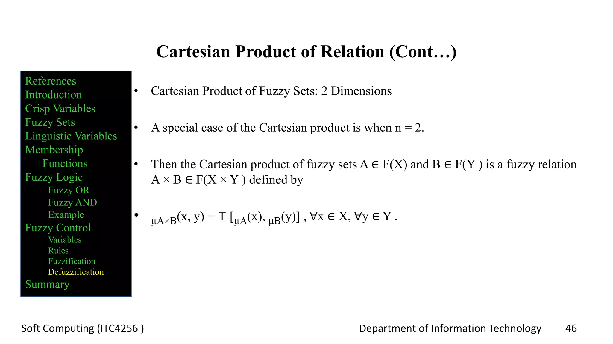 Introduction to fuzzy logic | PPTX | Programming Languages | Computing