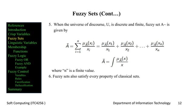 Introduction to fuzzy logic | PPTX | Programming Languages | Computing