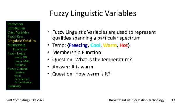 Introduction To Fuzzy Logic Pptx Programming Languages Computing