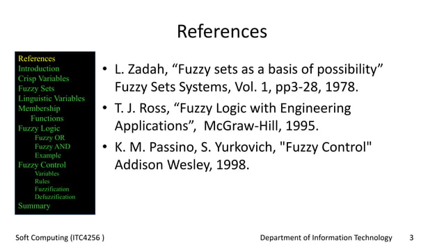 Introduction to fuzzy logic | PPTX | Programming Languages | Computing