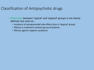 Anti psychotic drugs (neuroleptics) | PPT