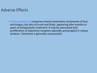 Anti psychotic drugs (neuroleptics) | PPT