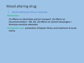 Anti psychotic drugs (neuroleptics) | PPT