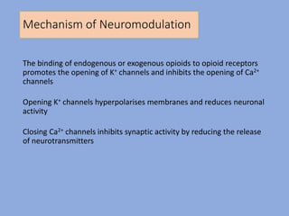 Opioid analgesics or drugs used in opioids | PPT