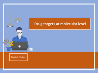 Drug targets at molecular level | PPTX