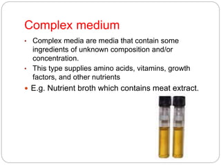 1.culture media and culture methods | PPT