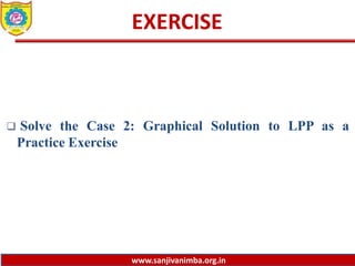 1.8 ds case 2 graphical solution to lpp | PPT