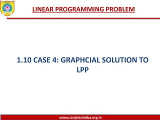 1.10 ds case 4 graphical solution to lpp | PPT