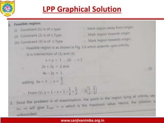 1.10 ds case 4 graphical solution to lpp | PPT