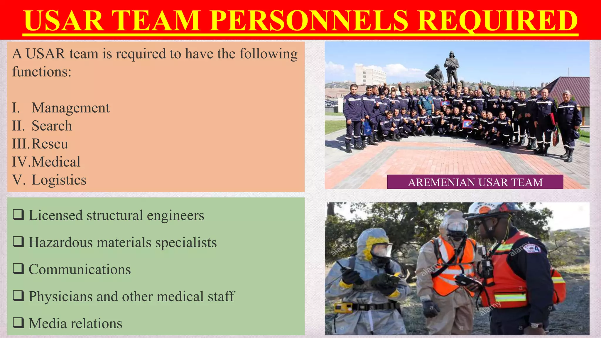 National usar capacity building | PPTX | Civil Engineering Industry ...