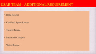 National usar capacity building | PPTX | Civil Engineering Industry ...