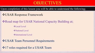 National usar capacity building | PPTX | Civil Engineering Industry ...
