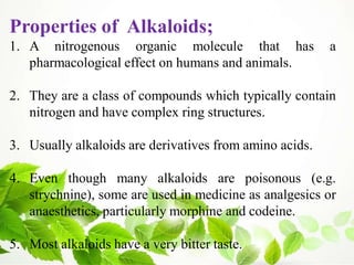 1.alkaloids | PDF
