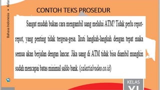 1. ppt. teks prosedur | PPT