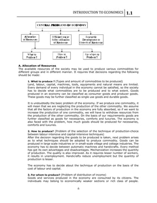 introduction to economics | PDF