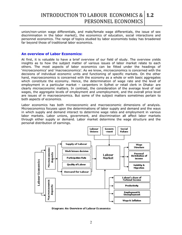 introduction to labour economics and personnel economics. | PDF | Job ...