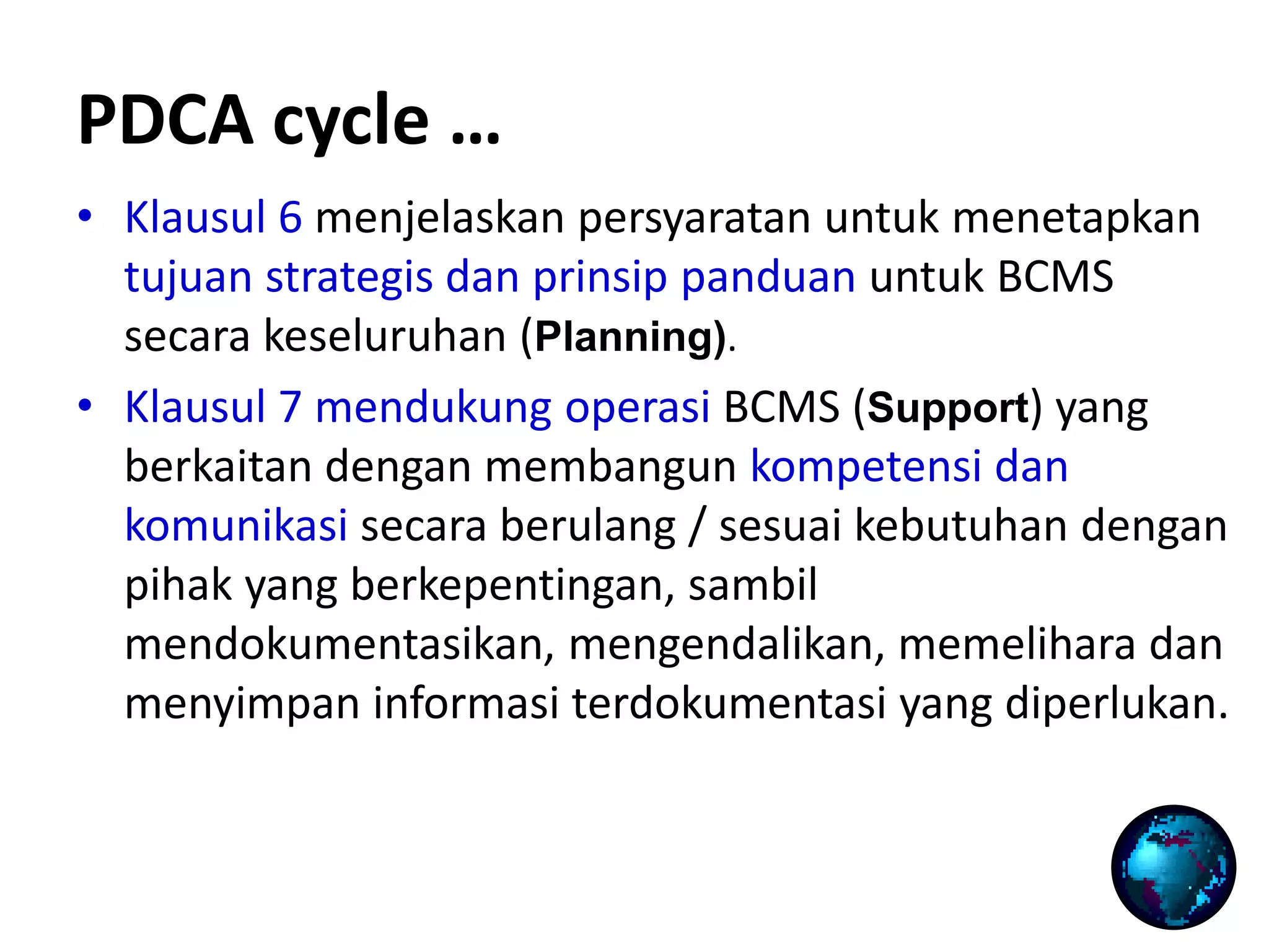 Konsep Fundamental ISO 22301_BCMS & Crisis Management _ Materi Training ...