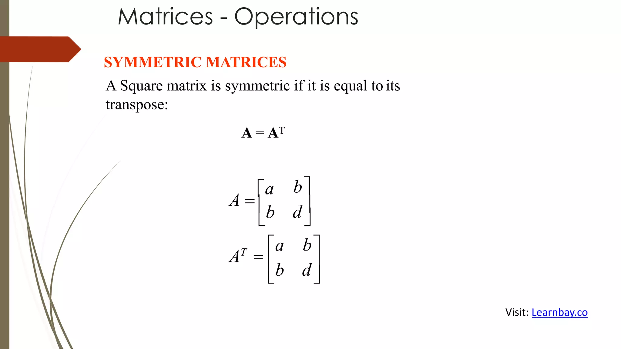 Matrix introduction and matrix operations. | PDF