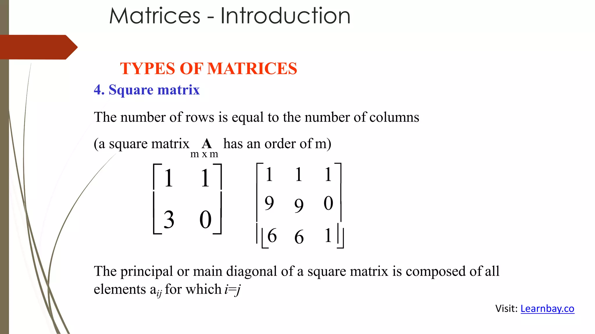 Matrix introduction and matrix operations. | PDF