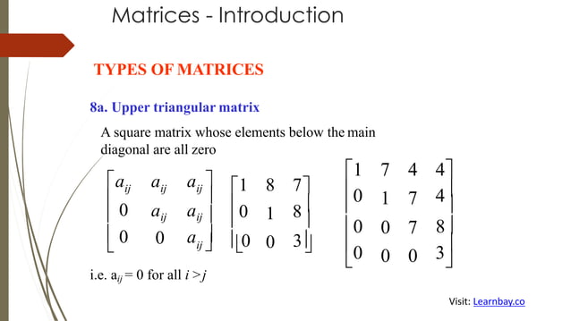 Matrix introduction and matrix operations. | PDF | Physics | Science