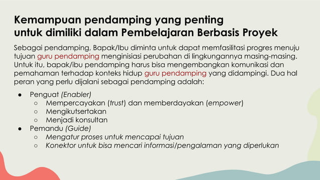 1. modul 6 pembelajaran berbasis proyek | PDF